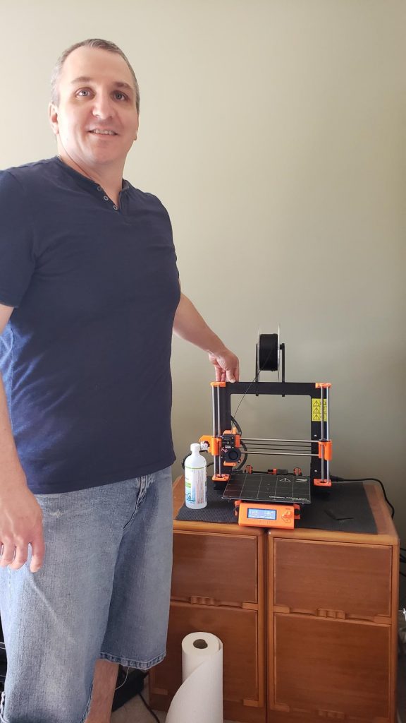 Supporting front-line workers through 3D printing: Brian’s story – MoveUP