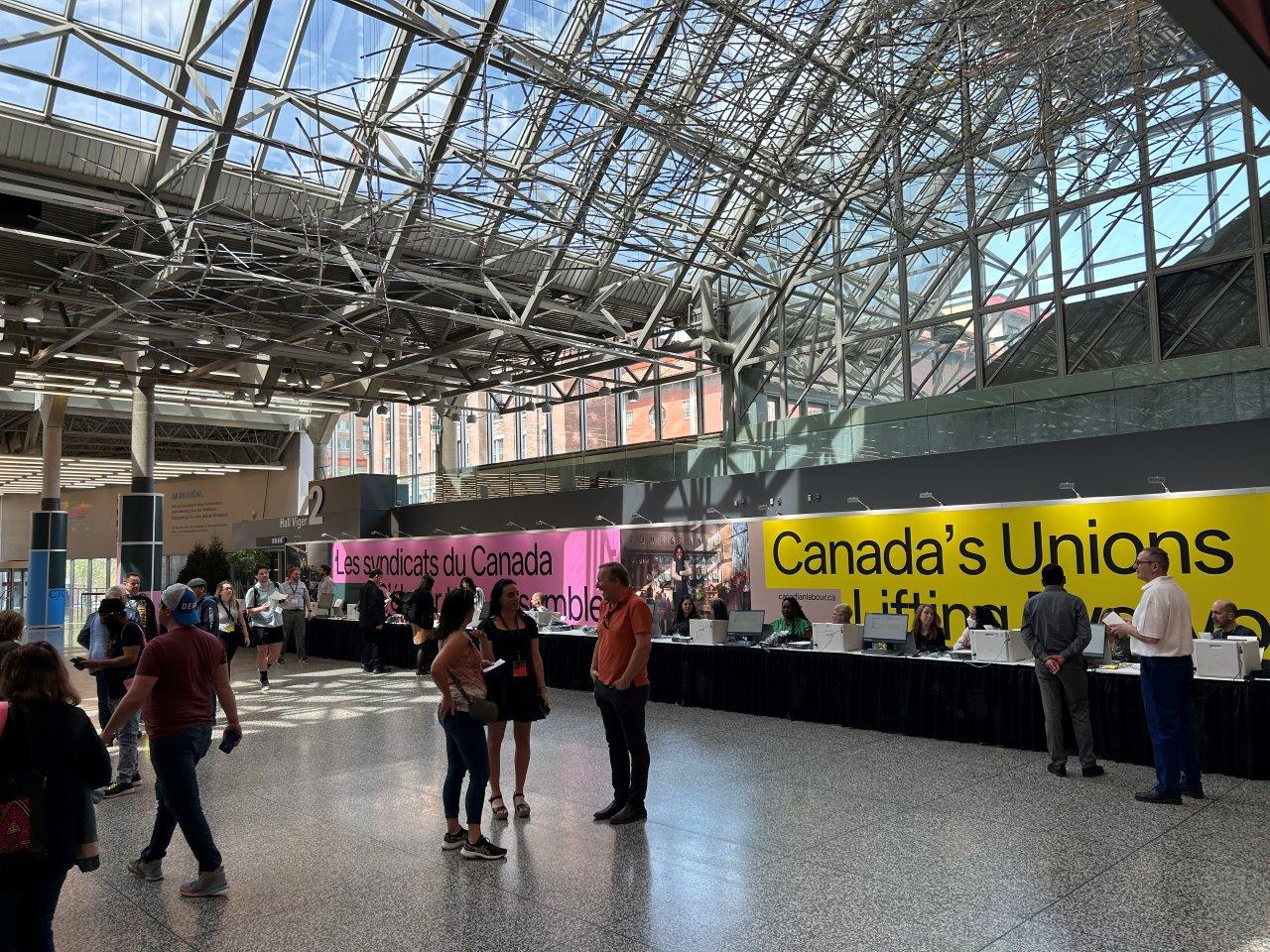 Looking back: Canadian Labour Congress Convention 2023 – MoveUP